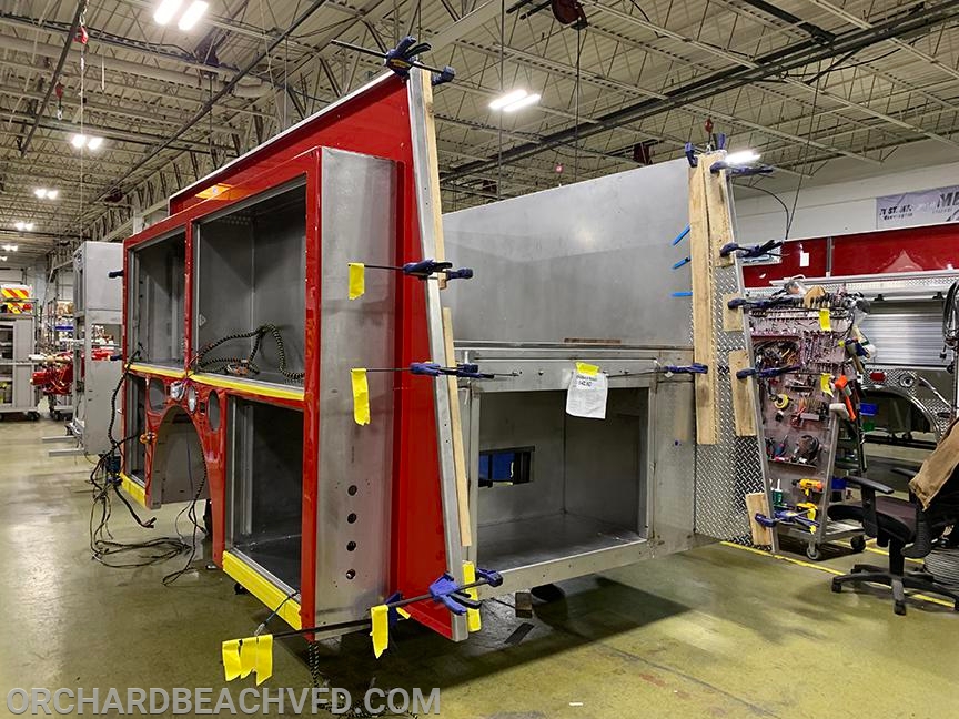 New Engine - Orchard Beach Volunteer Fire Department